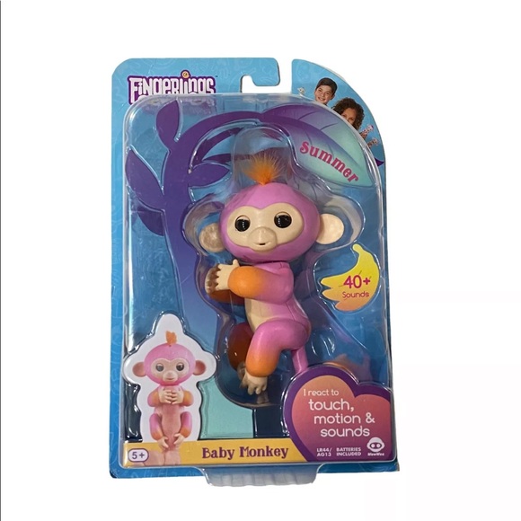 fingerling’s | Toys | New Wowwee Fingerlings Interactive Baby Monkey ...